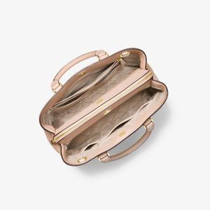 Michael Kors | Bags | Nwt Michael Kors Camille Large Leather Satchel ...